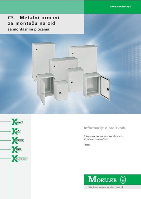 CS - Metalni ormani za montažu na zid - Eaton