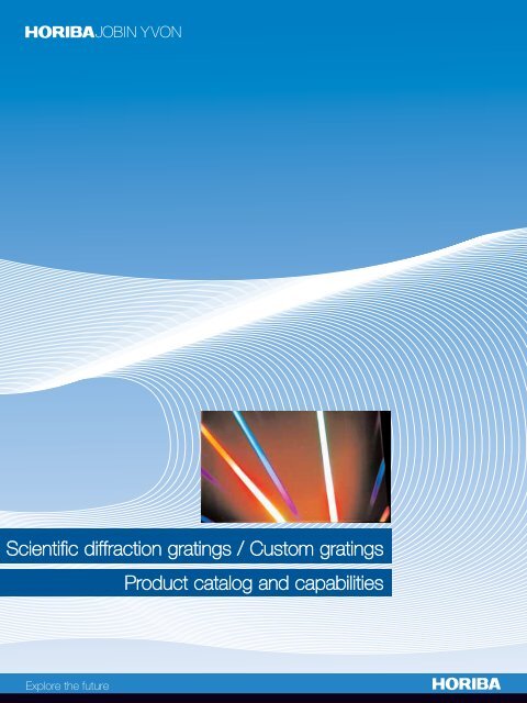 HORIBA Jobin Yvon Gratings Catalog - Scientific