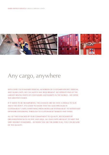 SWIRE OILFIELD SERVICES C