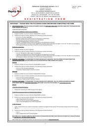 guidelines on how to fill up dagang net registration form