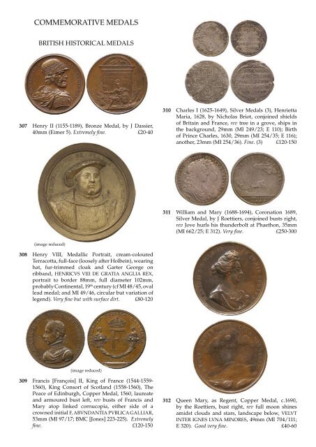 COMMEMORATIVE MEDALS