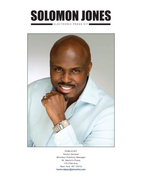 Hector.dejean@stmartins.com - Solomon Jones