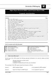 Download the UOW Campus Map brochure - University of Wollongong