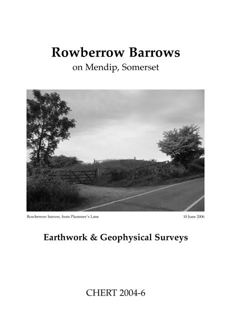 Rowberrow Barrow - chert.org.uk
