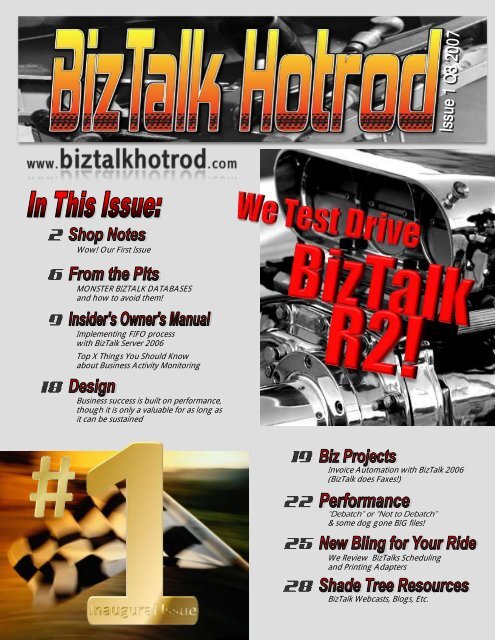Wow! Our First Issue MONSTER BIZTALK ... - BizTalk Hotrod