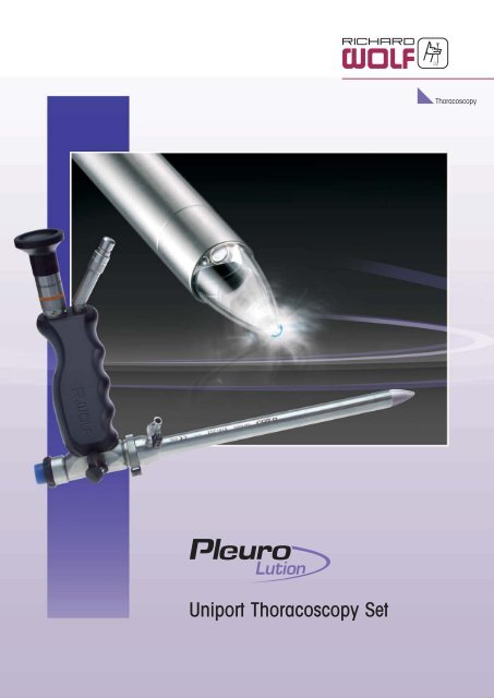 Uniport Thoracoscopy Set - Richard Wolf