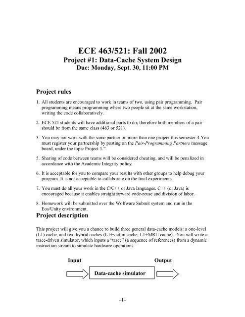 Handout - NCSU COE People