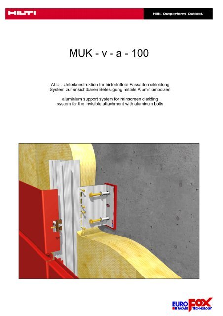 MUK-v-a-100 - EUROFOX Facade Technology
