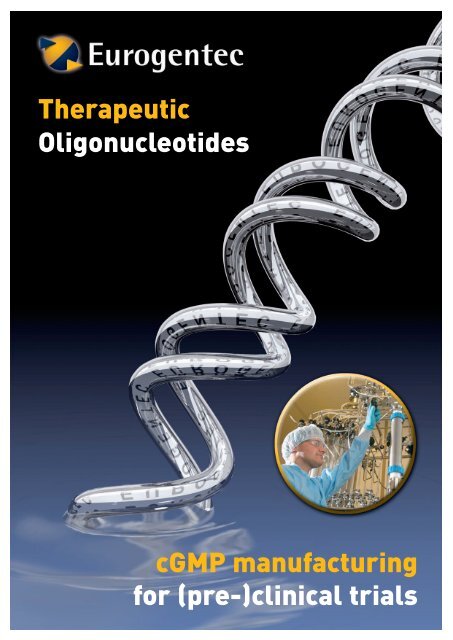 cGMP manufacturing for (pre-)clinical trials ... - Eurogentec
