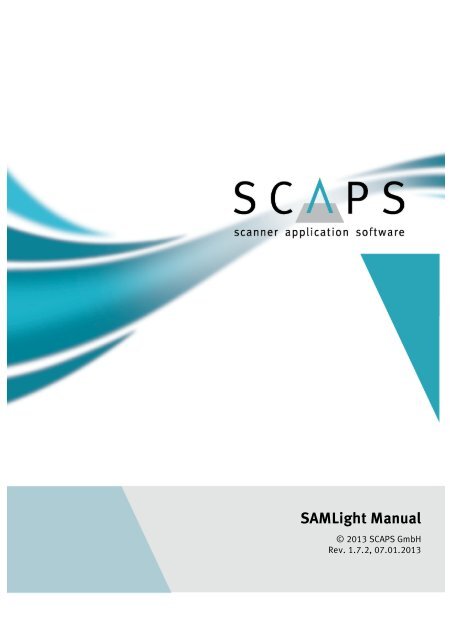 SAMLight Manual - SCAPS