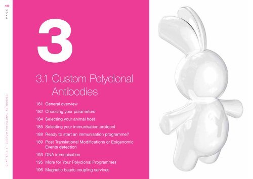 3.1 Custom Polyclonal Antibodies - Eurogentec