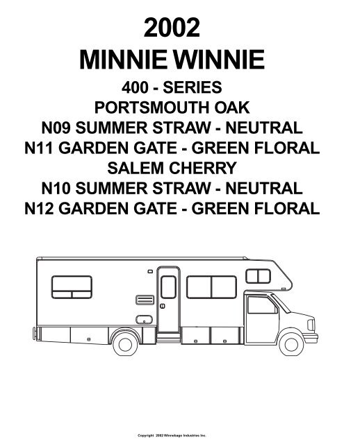 2002 MINNIE WINNIE - Winnebago Industries