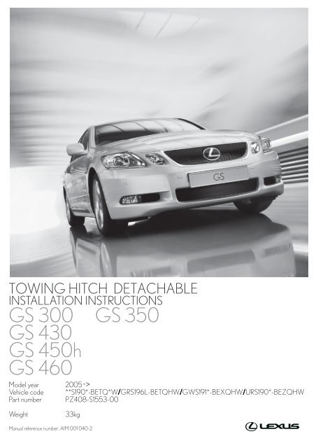 2 1 - Lexus Service Information