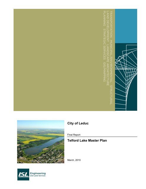 Telford Lake Master Plan - City of Leduc