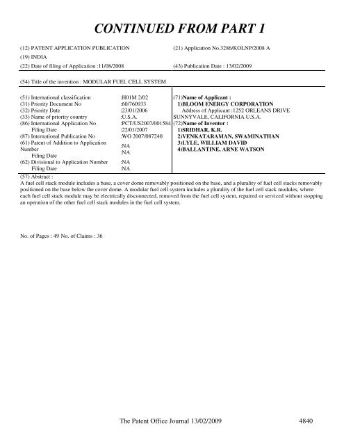 continued from part 1 - Controller General of Patents, Designs, and ...