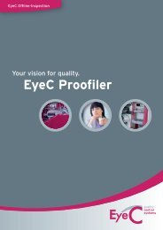 EyeC Proofiler 400 and 600 DT - EyeC-GmbH