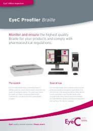 EyeC Proofiler 400 and 600 DT - EyeC-GmbH