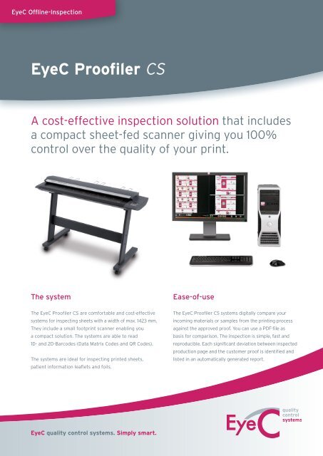 EyeC Proofiler CS - EyeC-GmbH