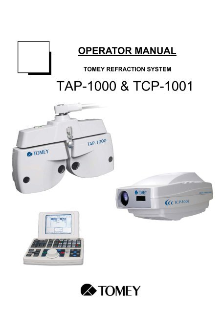 TAP-1000 & TCP-1001 - EyeNovation GmbH