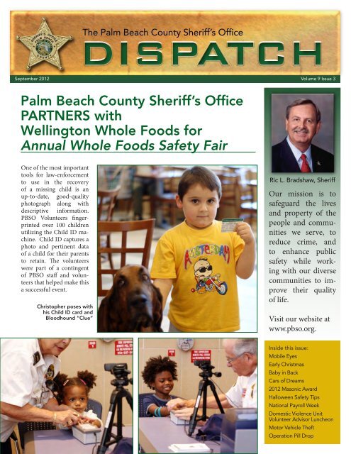 Palm Beach County Sheriff's Office PARTNERS with Wellington ...