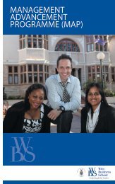 WBS Referencing Guide - Wits Business School