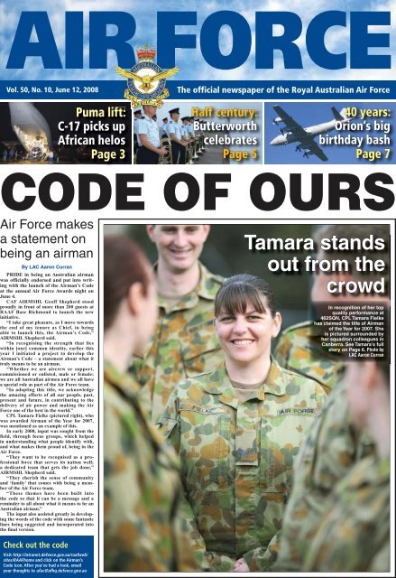 Edition 5010, June 12, 2008 - Department of Defence