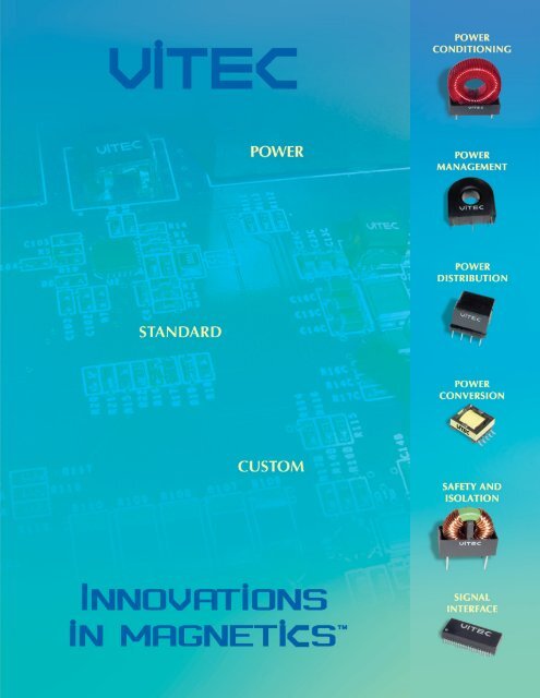 Click to download our - Vitec Electronics Corporation