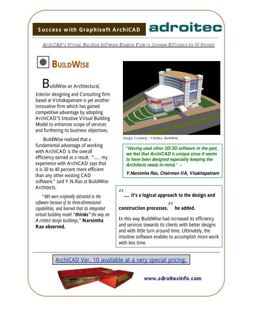 Buildwise Sucess story rev1 - Dimension Plus