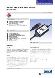 Viator USB HART Interface firmware update - MACTek Corp