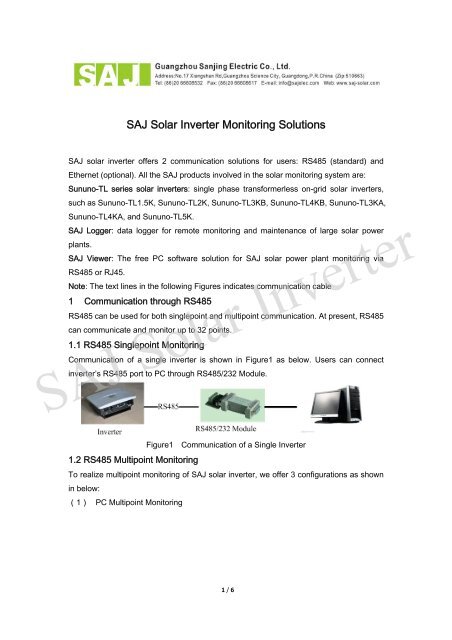 SAJ Solar Inverter Monitoring Solutions.pdf