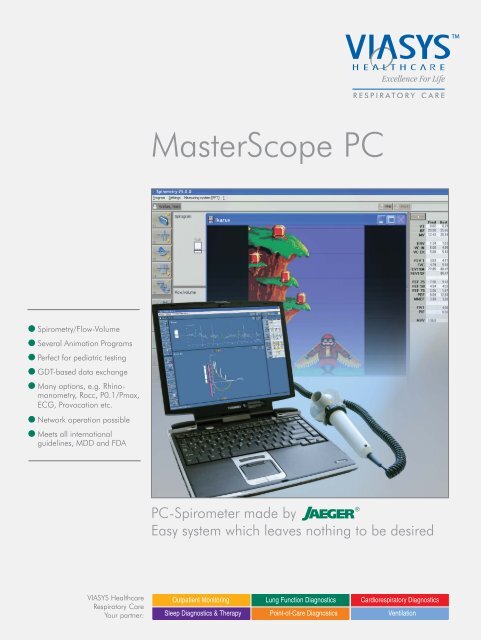 MasterScope PC - Teknikel