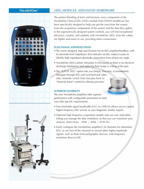 NicoletOne cEEG MODULE