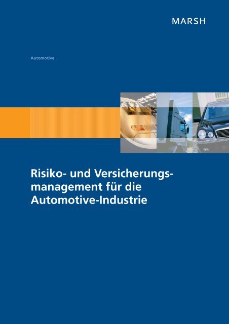 Broschüre Automotive - Marsh