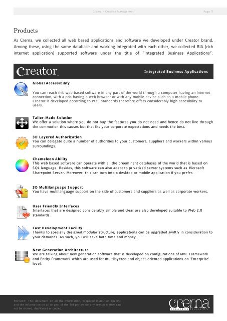 internet et ses applications