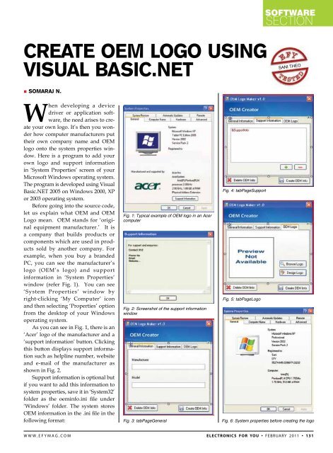 Create oem Logo USiNg ViSUaL BaSiC.Net
