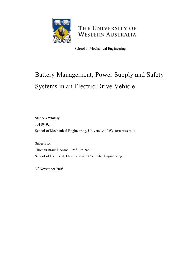 Battery-Management-Systems Magazines