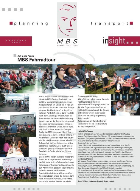 insight - MBS Logistics