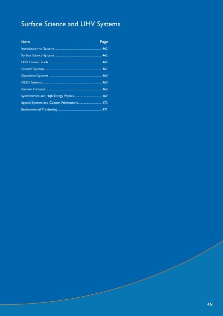 Surface Science and UHV Systems - VG Scienta