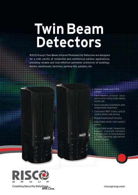Twin Beam Detectors - RISCO Group