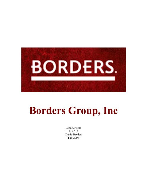 Borders Group, Inc