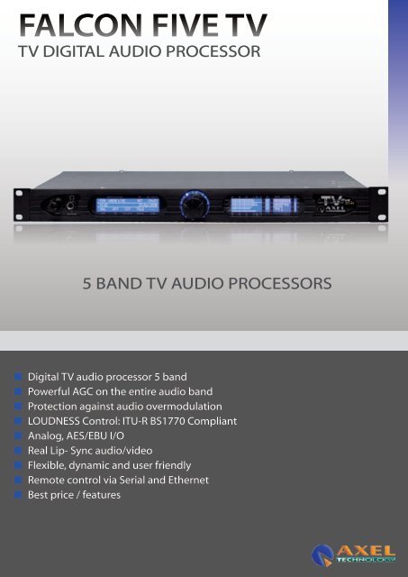 FALCON FIVE TV - Axel Technology