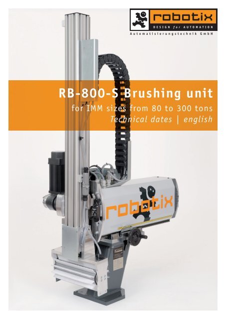 RB-800-S Brushing unit - Robotix