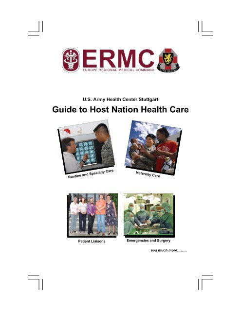 Guide to Host Nation Health Care - ERMC - U.S. Army