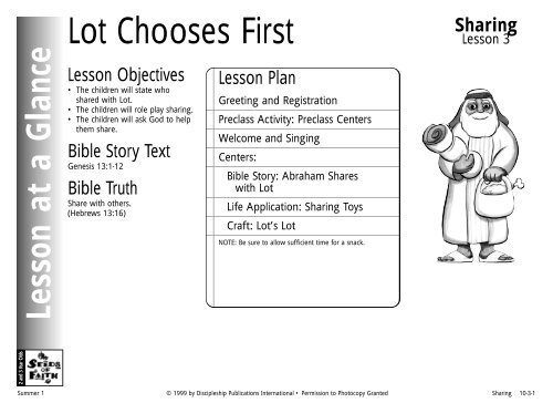 Craft Abraham And Lot Sharing