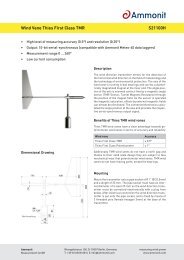 Thies Wind Vane Compact TMR S22100 / S22100H - Ammonit