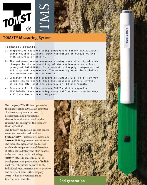 TMS Leaflet - tomst