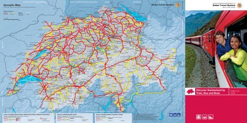 Discover Switzerland by Train, Bus and Boat. Synoptic Map - BLS