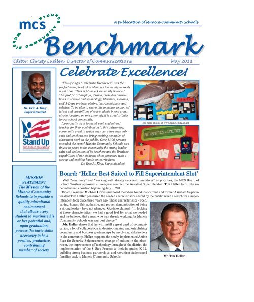 Celebrate Excellence! - Muncie Community Schools