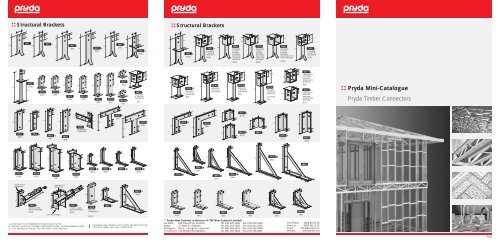 Pryda Mini-Catalogue Pryda Timber Connectors - Pryda New Zealand