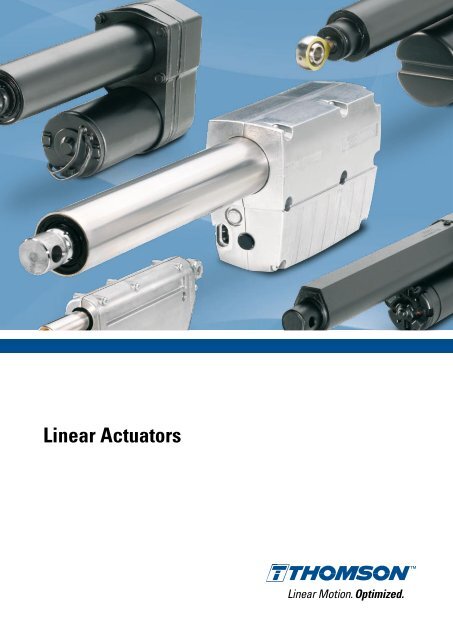 Linear Actuators - Thomson